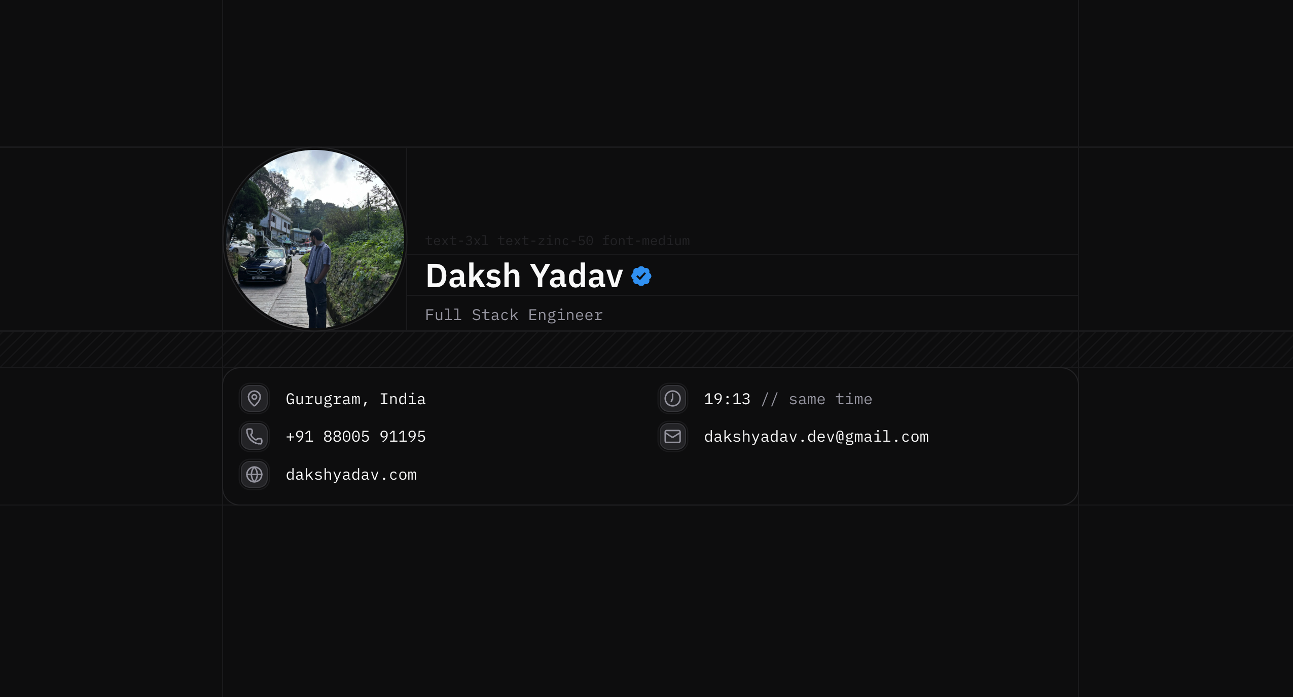 Daksh Yadav – Full Stack Developer